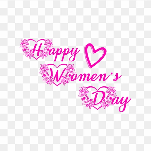 Happy Women' s Day Free png download
